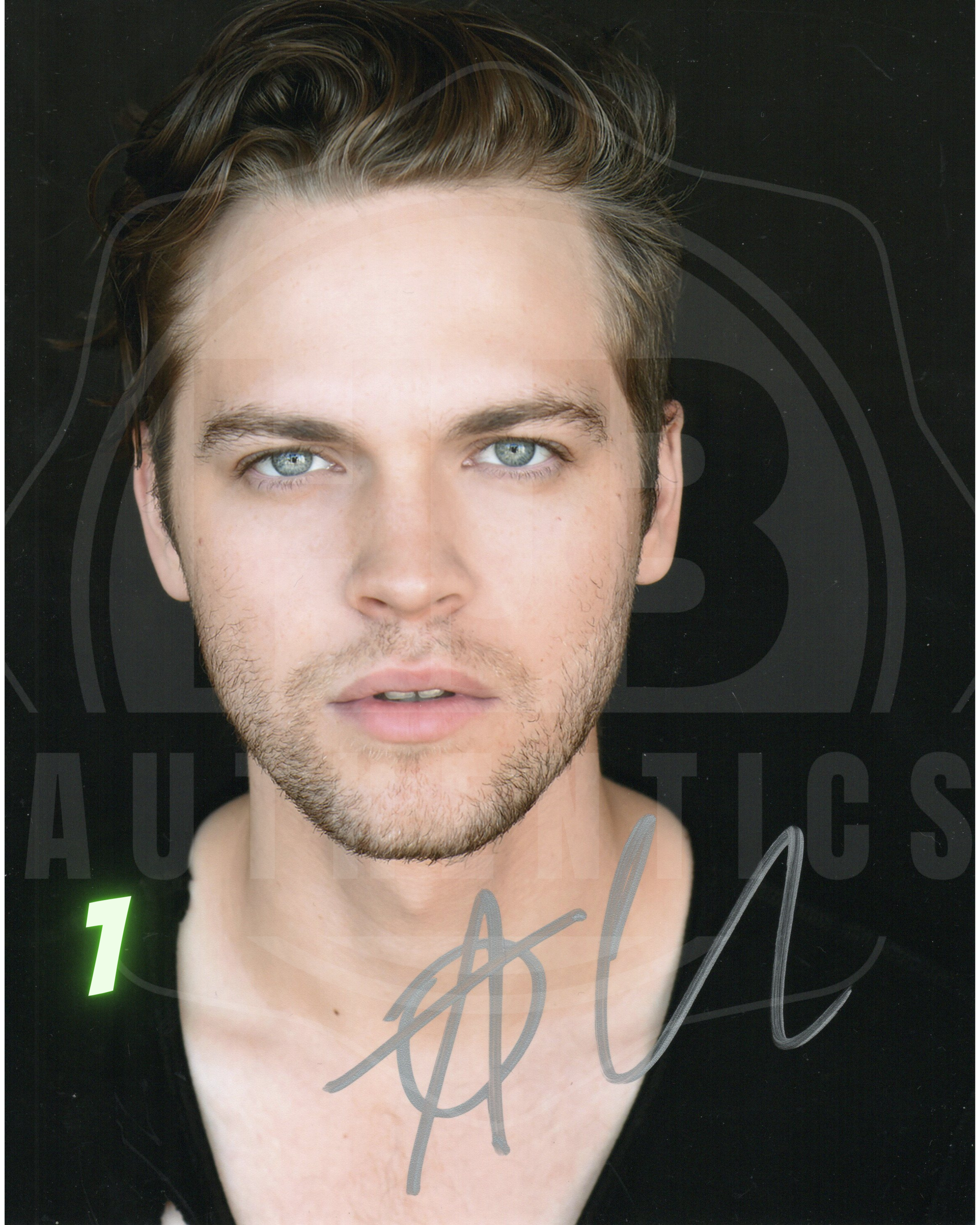 Alexander Calvert Autograph - The Hub Productions